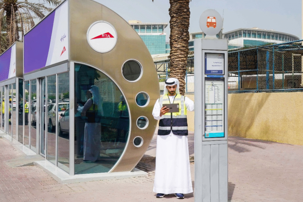 Dubai RTA Prepares 893 AC Bus Shelters for Summer 2025 - Hammer Mindset