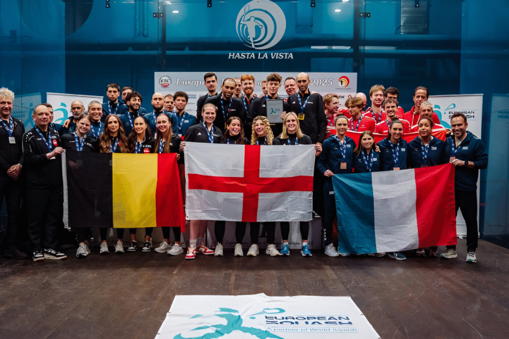 England Wins Double | European Squash Championships 2025